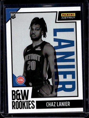 2025-26 Panini Instant Chaz Lanier Black & White Rookie RC #1/256 | eBay