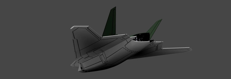 3D Printed 1/144 Scale Boeing F-32C Fighter Jet Unpainted Model Kit | eBay