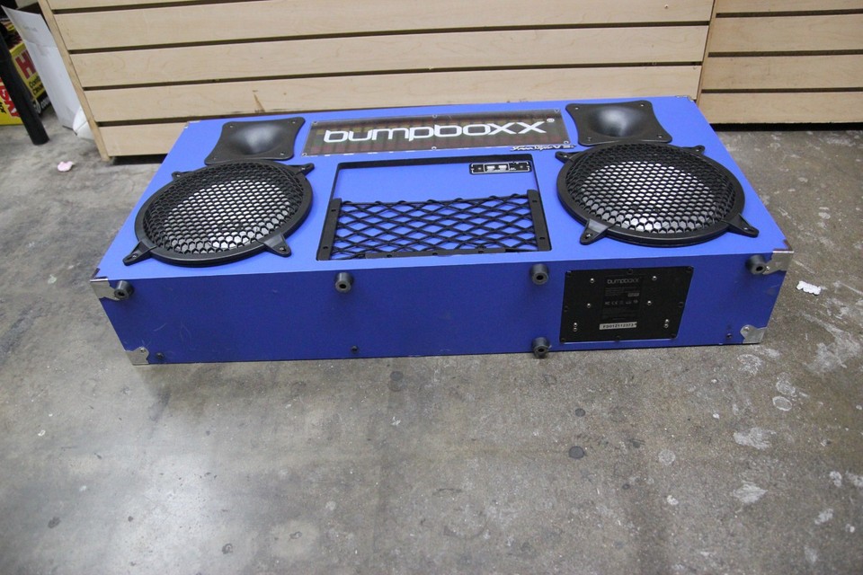 Bumpboxx Freestyle V3S Bluetooth Boombox Speaker Blue | eBay