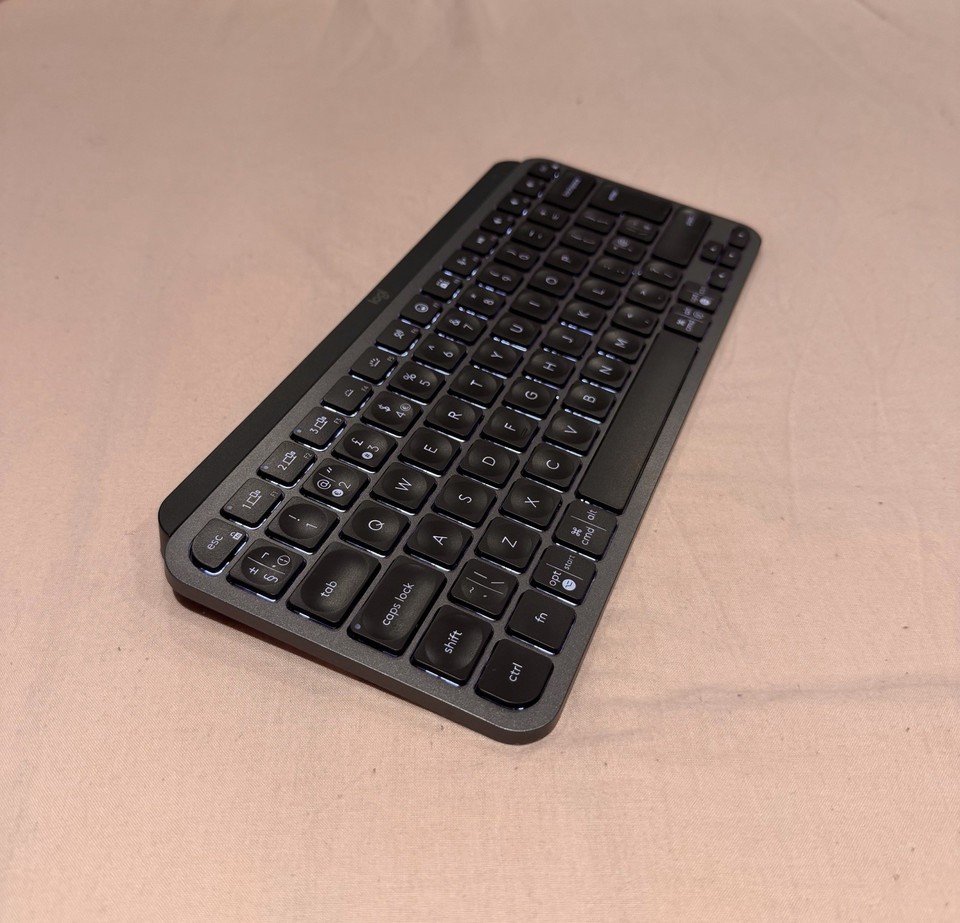Logitech MX Keys Mini Graphite, English UK Bluetooth Keyboard, Windows ...