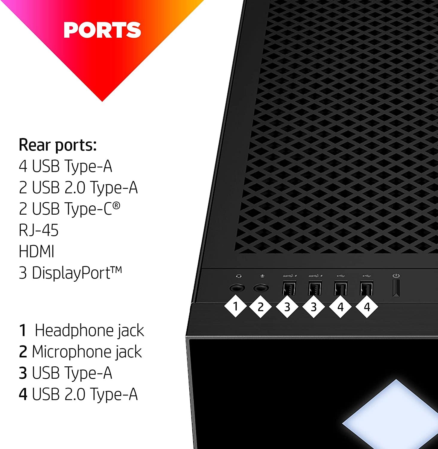 HP OMEN 45L GT22 Gaming PC Intel Core i9-13900K, GeForce RTX 4070 Ti ...