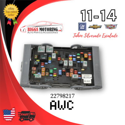 2010-2014 Cadillac Chevy Gmc Junction Relay Block Fuse Box Module ...