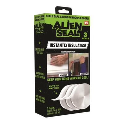 Alien Seal 6035841 1.4 in. x 49 ft. Sealing Tape Clear | eBay