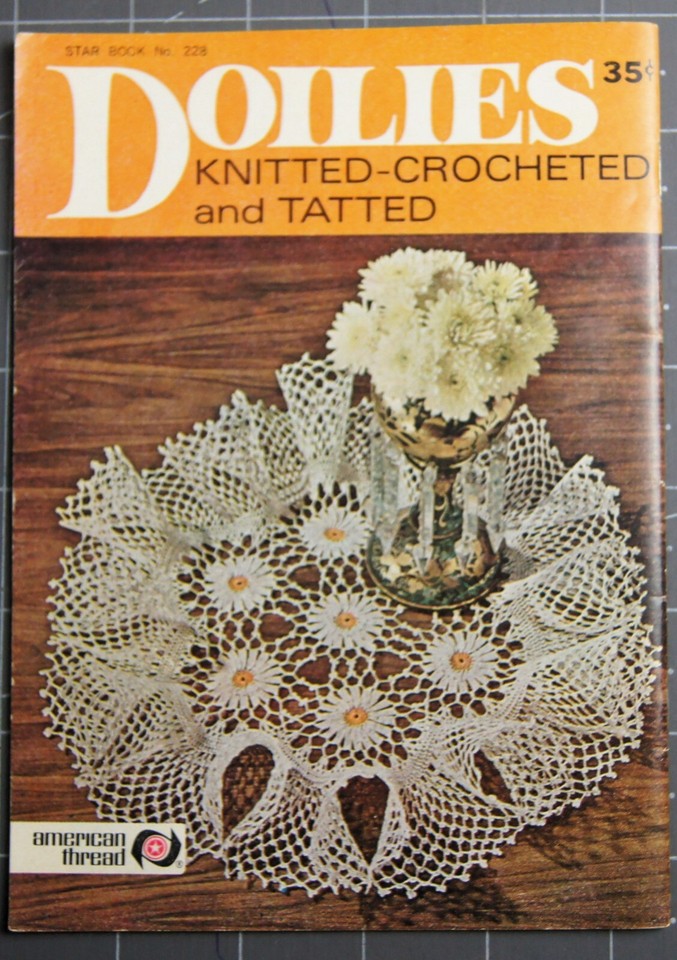 Vintage Star Book Crochet Knitted Tatted Doilies Book #228 | eBay