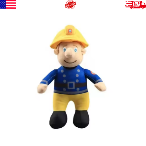 Cute Fireman Sam Talking Soft Toy Plush Doll Sounds Song 25CM ...