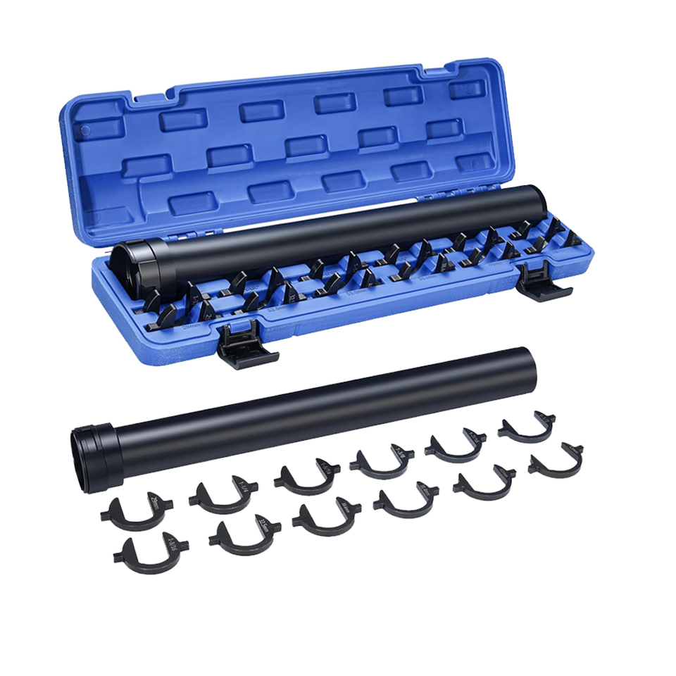 13pc Inner Tie Rod Removal Installation Tool Set with 12 SAE & Metric ...