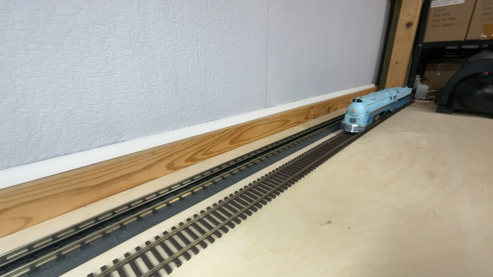 Weaver Santa Fe Blue Goose 4-6-4 Hudson Steam Engine & Tender 2 Rail ...