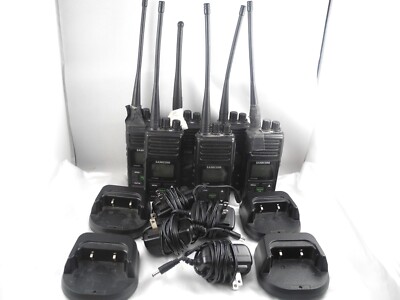 Samcom FPCN30A Handheld Program UHF Recharge Two-Way Radio Walkie ...