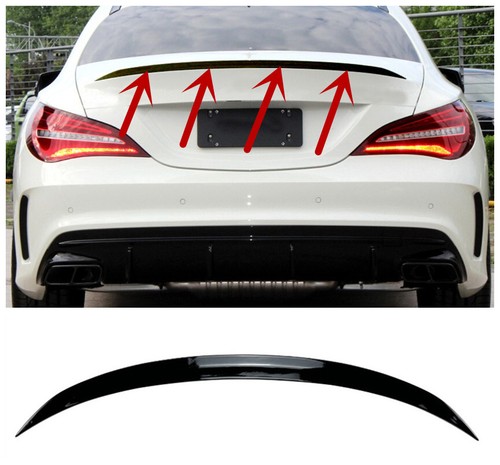 For Mercedes Benz C117 CLA200 CLA45 AMG 13-19 Rear Spoiler Lip Roof ...