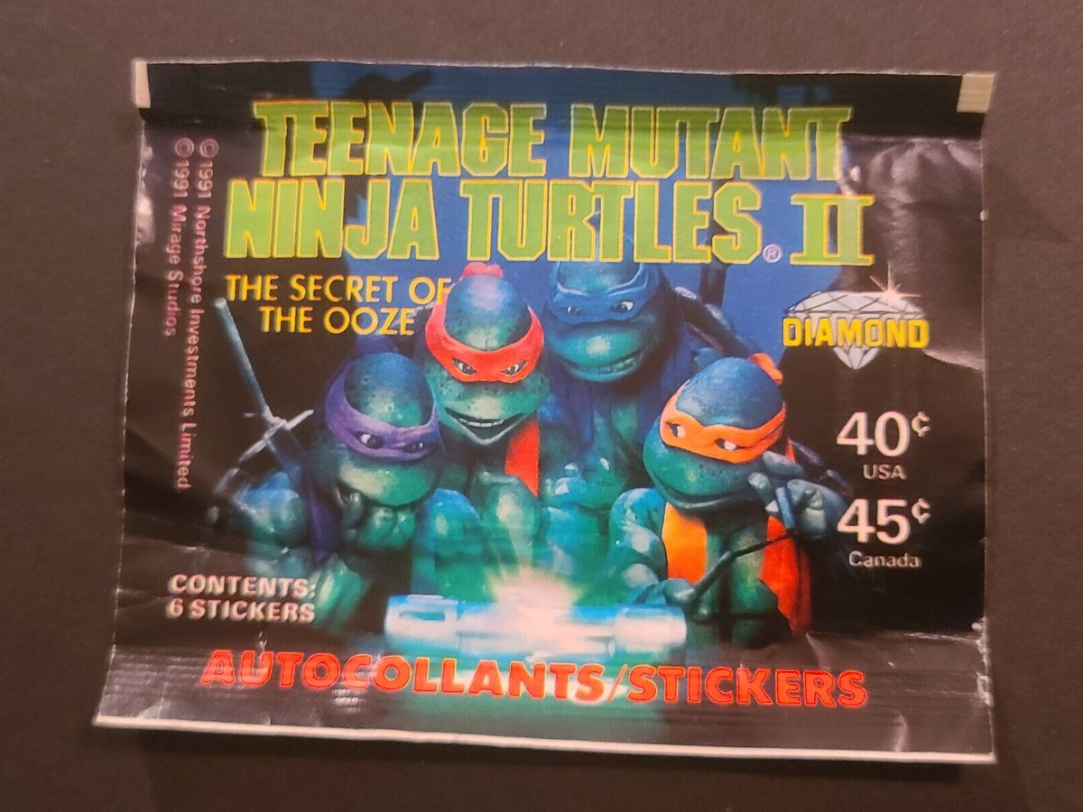 Teenage Mutant Ninja Turtles Ooze Labels TMNT Movie Mutagen Ooze