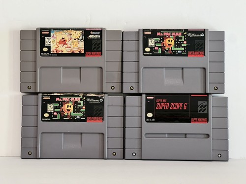 Lot 4 - Vintage Cartridge Game ~ Super Nintendo SNES ~ Cartridge Only ...