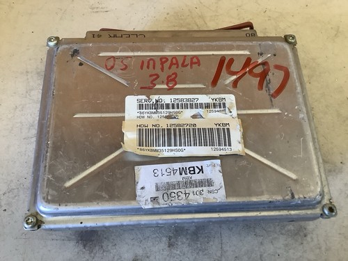 2005 Chevrolet Impala Engine Control Module 12583827 ((YKBM)) | eBay