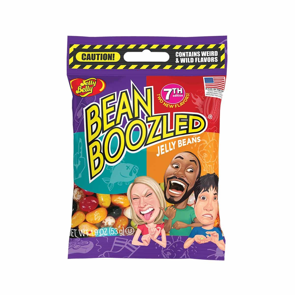 Jelly Belly Beanboozled 7Th Edition Spinner Game + Refill Bag – Gross ...