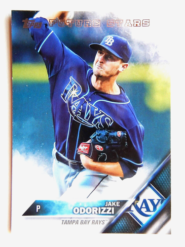 2016 Topps Jake Odorizzi #316 Baseball Card (Tampa Bay Rays) LN | eBay
