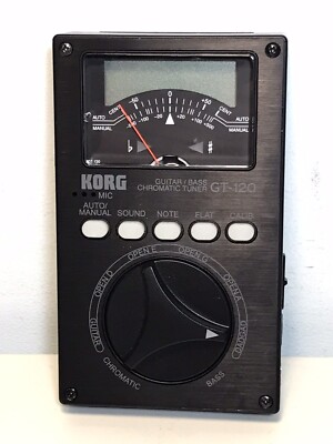 KORG Guitar/Bass Chromatic Tuner GT-120 | eBay
