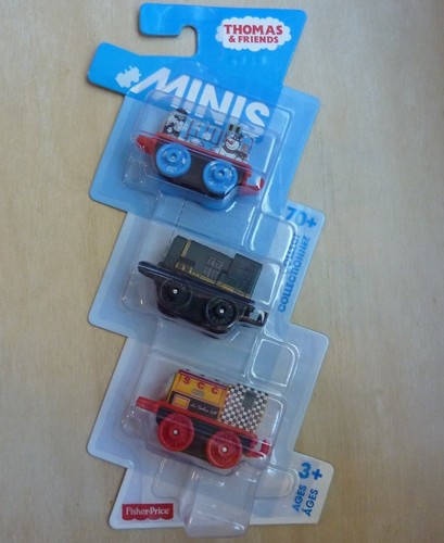 Thomas & Friends Minis 3 pack 2014 CHL65 Winter Edward Racing Bill ...