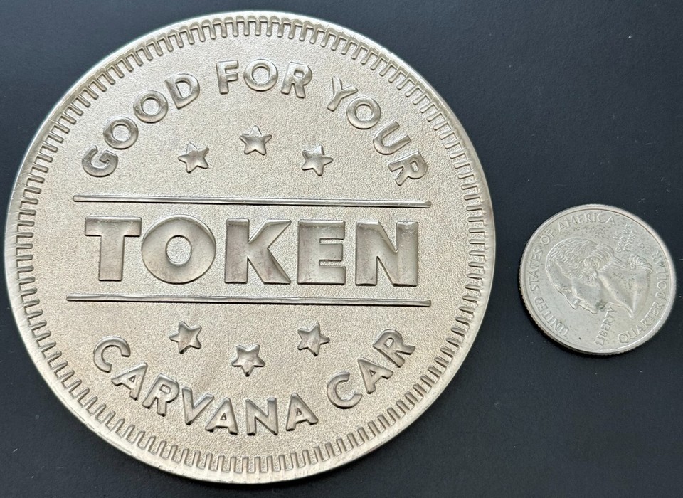 Carvana The New Way To Buy A Car Good For Your Token Medal | eBay