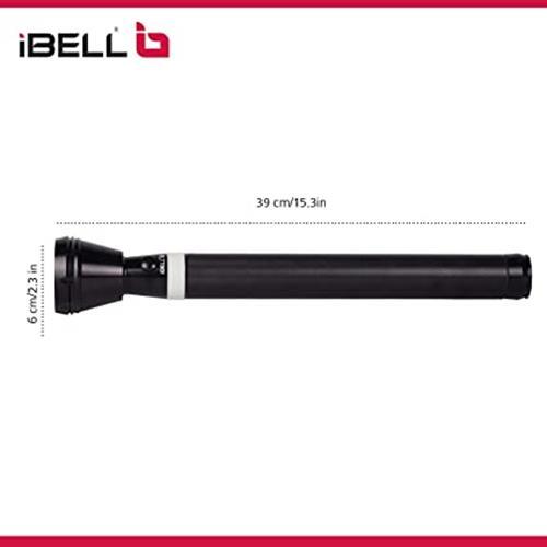 iBELL Fl8389 Rechargeable Flashlight Torch, Ultra Long Beam Range ...