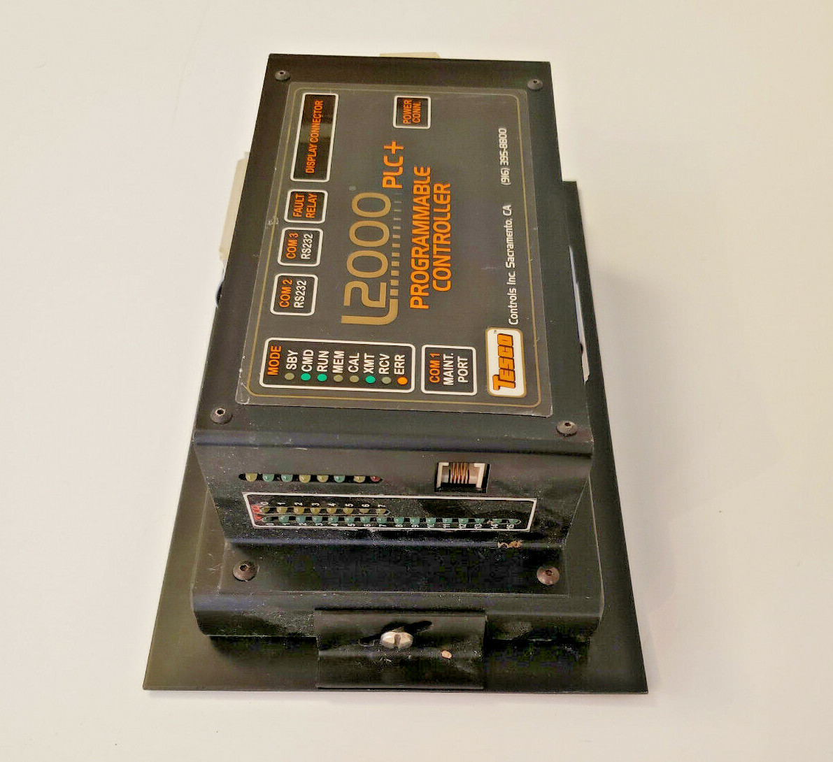 Tesco L2000 PLC+ Operator Interface with Programmable Logic Controller ...