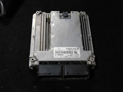2017 MASERATI GHIBLI 3.0L ENGINE COMPUTER ECU CONTROL MODULE UNIT ...