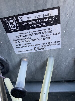 vaillant turbomax plus 242/282e combination boiler Pressure Flow Switch ...
