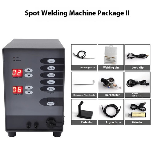 Stainless Steel Spot Laser Welding Machine Automatic Pulse Argon Arc ...