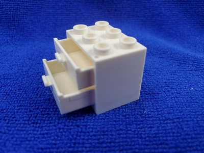 Lego White Storage Drawer Cabinet With Drawers, 2x3x2 (028-18) | eBay