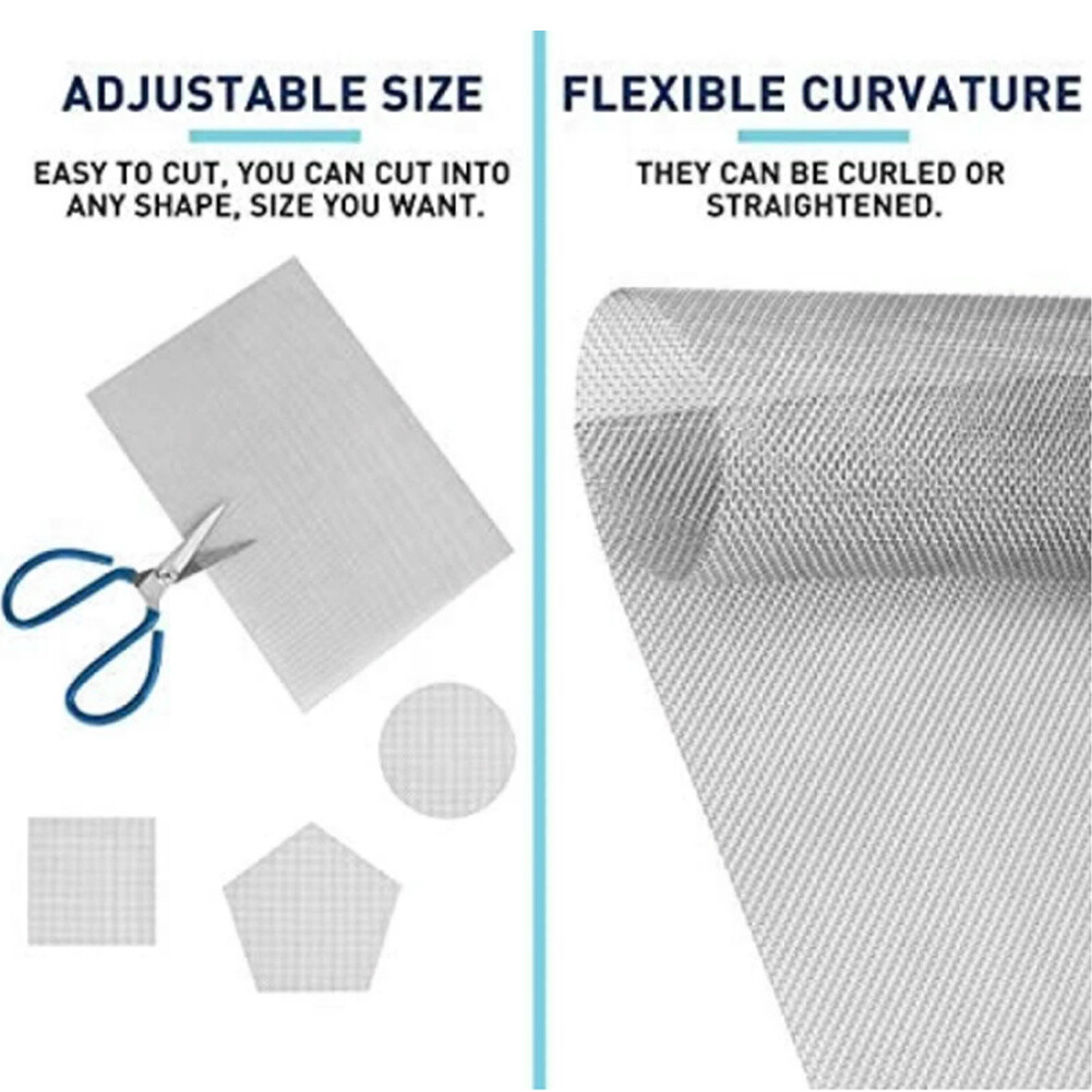 3/6M Galvanised Rat Mesh Rodent Proofing | Wire Metal Mesh Blocks Rats ...