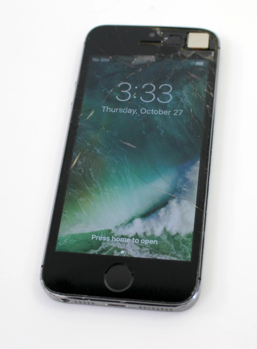 Iphone 5s Grey Front