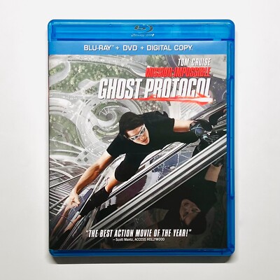 Mission: Impossible - Ghost Protocol Blu-ray + DVD (No Digital Code) | eBay