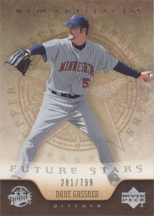 2005 Upper Deck Artifacts - Future Stars Dave Gassner #216 /799 (RC ...