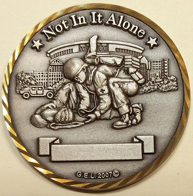 Combat Medic Warrior/Soldiers Prayer Not In It Alone Challenge Coin | eBay