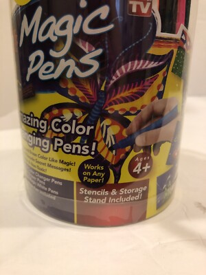 The Original Wham-O Magic Pens Amazing Color Changing Pens, New In ...