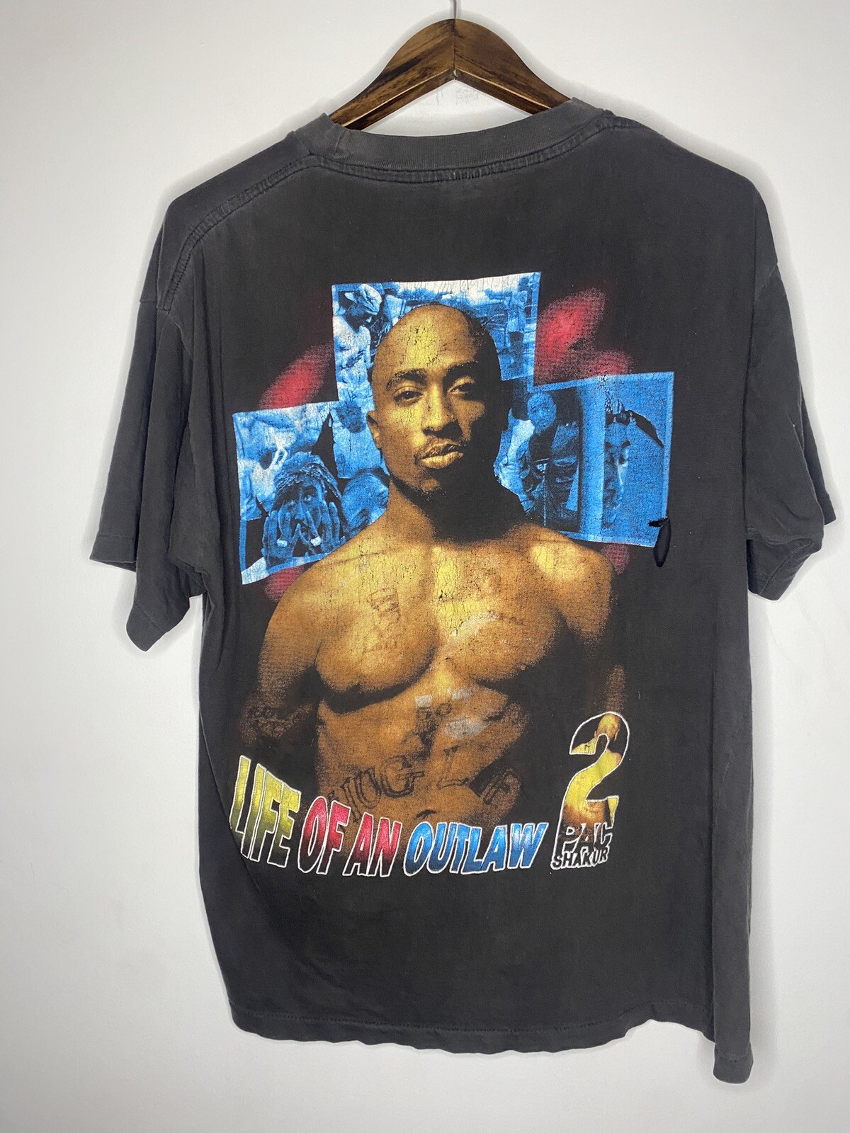 Vintage 2PAC “MAKAVELI” Tupac Shakur Shirt 1990s Single Stitch RARE ...