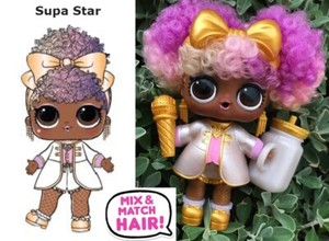 LOL Surprise hairvibes Supa Star Doll Doll Scuba Masquerade Disc ...