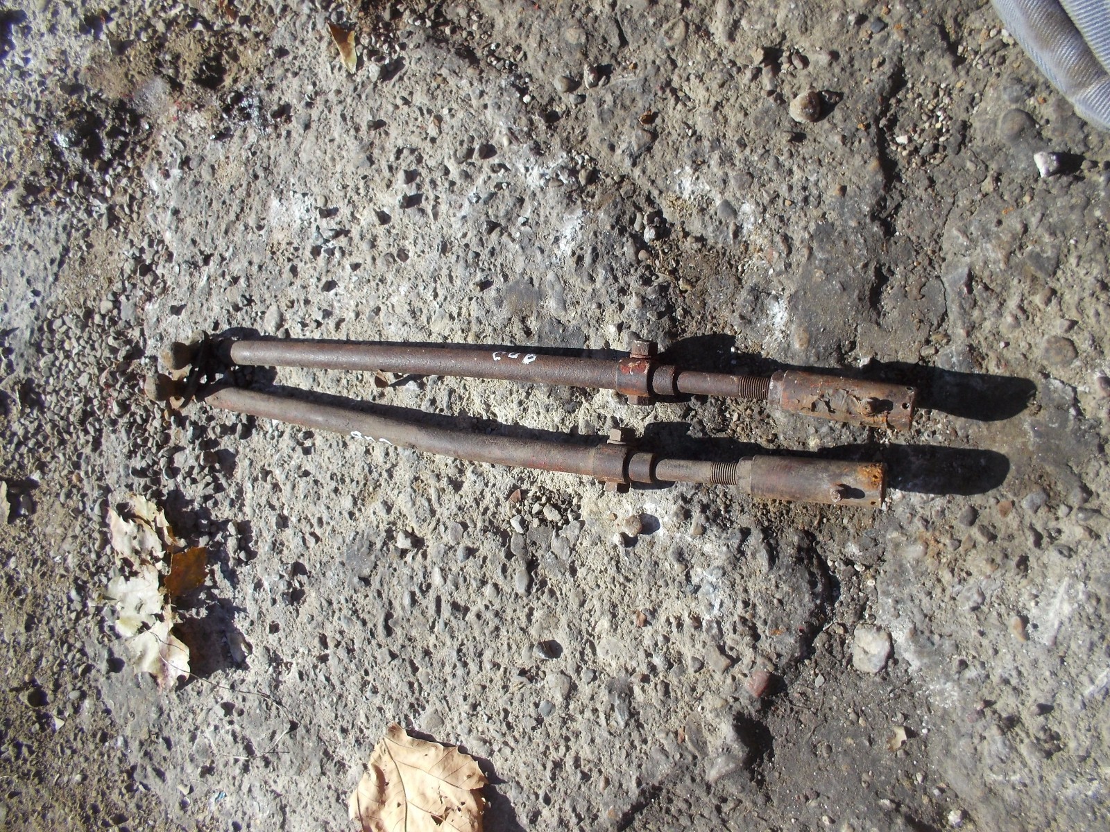 Farmall Cub rowcrop tractor IHC IH steering frontend tie rod rods | eBay