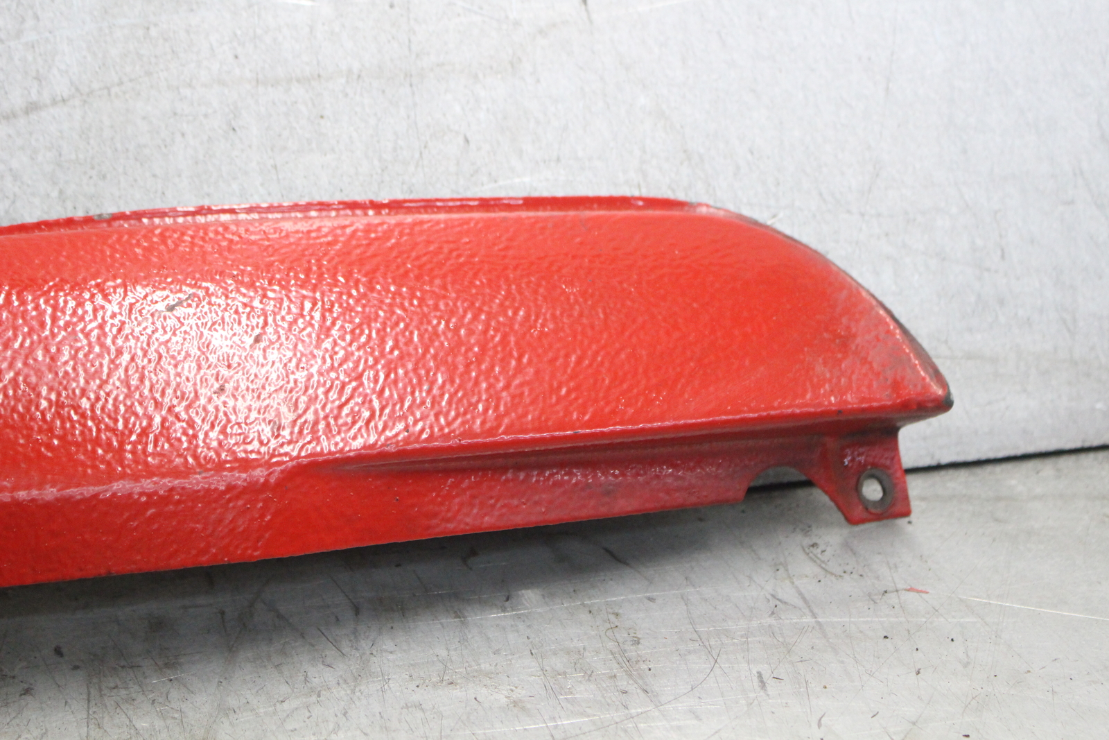 72-89 MERCEDES-BENZ SL R107 450SL Rear Center Lower Valance Red Rust ...