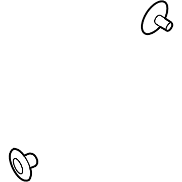 New Genuine Ford Pin Trim (2018-2019) OE W716694-S300 | eBay