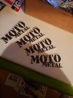 4-Moto Metal Stick Self Adhesive Back for Fenders Side Panel Tailgate ...