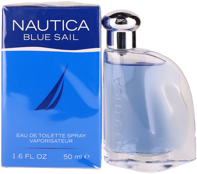 Blue Sail by Nautica for Men Eau de Toilette Spray Cologne 1.6oz SW New ...