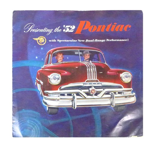 Vintage Presenting The '52 Pontiac Dual Range Car Promotional Ad ...