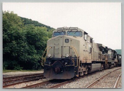 Railroad Photo - Norfolk Southern #9586 Diesel Locomotive 1990s Freight ...