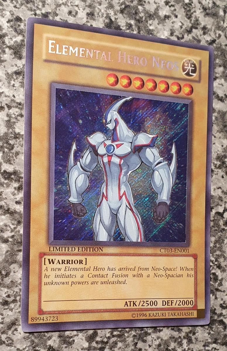 Elemental Hero Neos Yugioh Yugioh Cards Rare Yugioh Cards