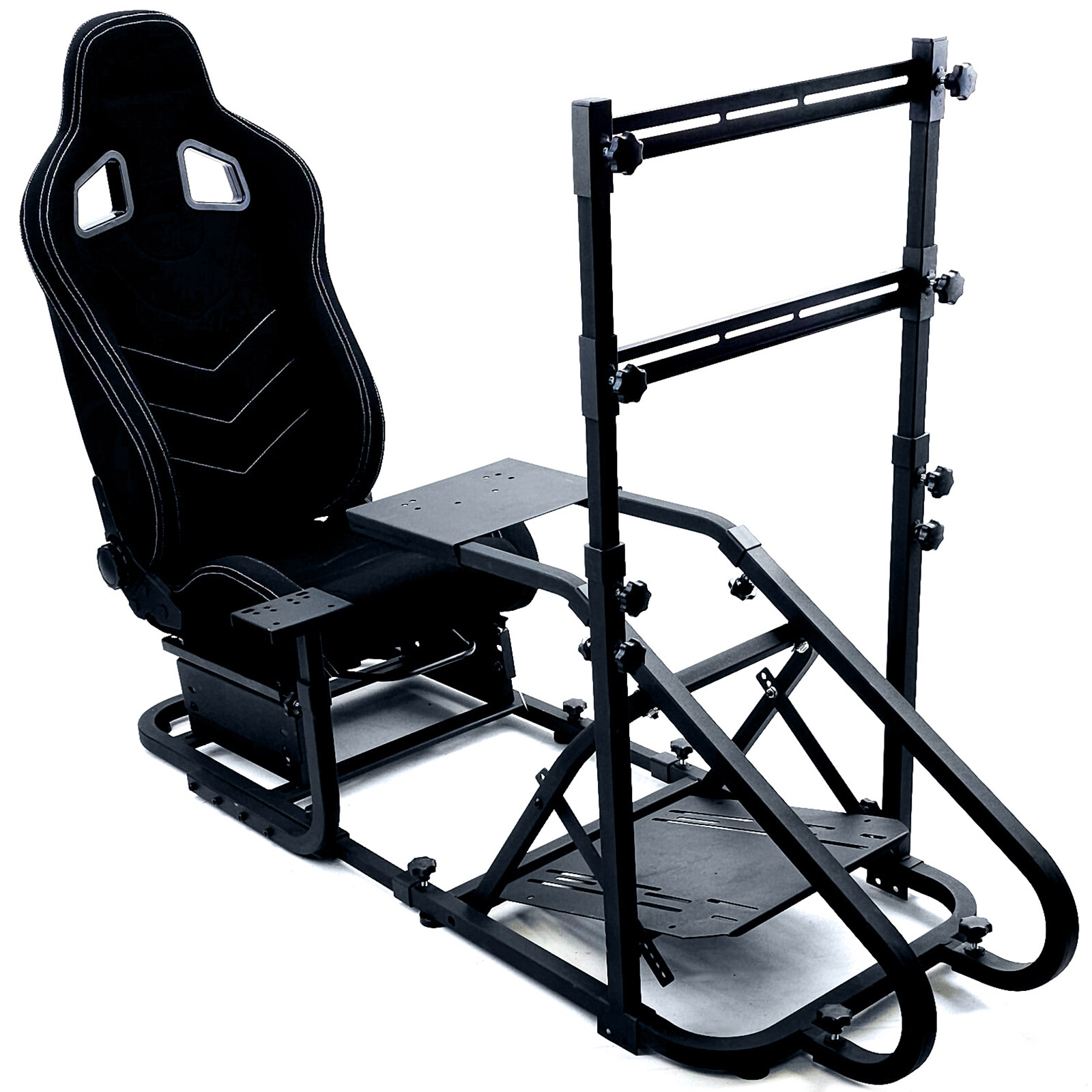 Sim Rig 2 mit Sitz Cockpit Monitor Gestell Renn Racing Simulator für ...