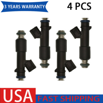 4x Fuel Injector for 2005-10 Chevrolet Cobalt Pontiac Pontiac Pursuit 2 ...