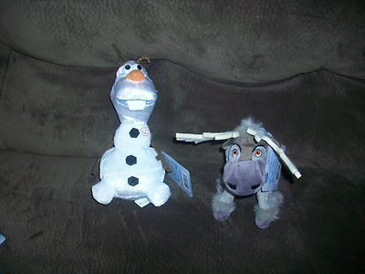 Disney Frozen Set Of 2 Talking Plush Sven - Olaf New | eBay