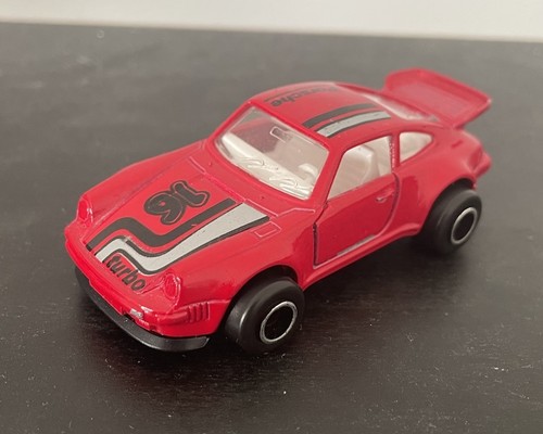 Vintage Majorette 200 Series No.209 Porsche 911 Turbo Red #16 1980s ...