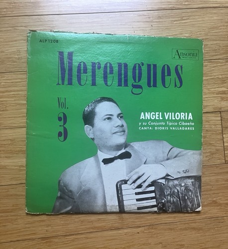 Angel Viloria Y Su Conjunto Tipico Cibaeño LP-Meregue/Cumbia 1956 ...