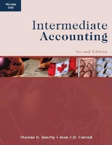 Intermediate Accounting Joan E. D Conrod Thomas H. Beechy 9780070890237 ...