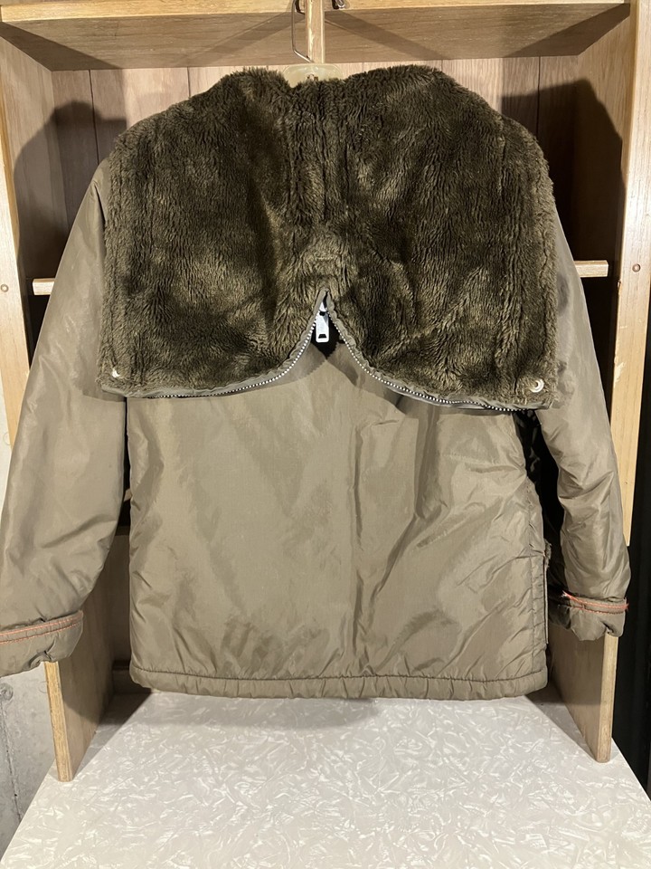 Vintage 70s-80s Mighty Mac Brown Winter Outdoor Boy's Jacket Excellent ...